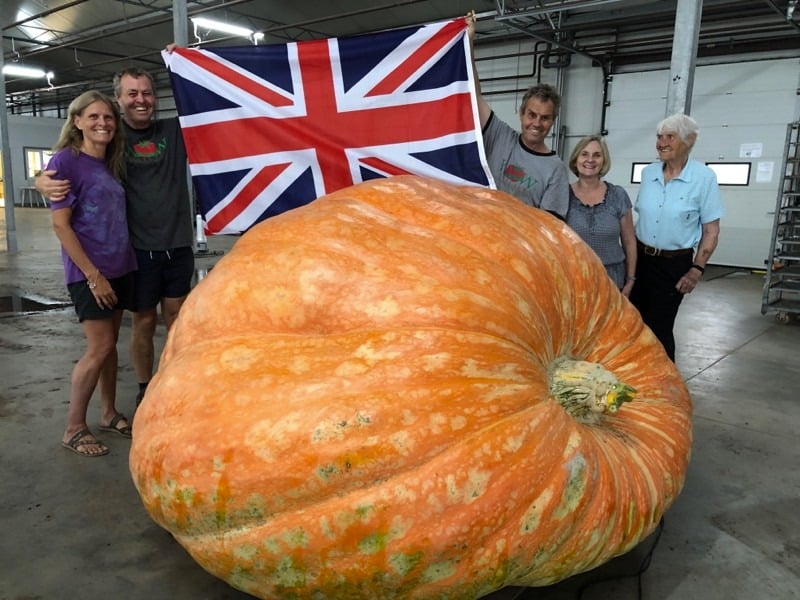 Giant Pumpkin Records in the World - Country, State, & Province - 2025 ...